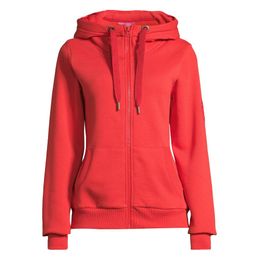 Salzhaut Zip-Up Hoodie 'S&ouml;&ouml;te' female Red size S