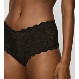 Triumph Damen Slip "Amourette Maxi", Gr. 42, schwarz, Microfaser, Obermaterial: 83% Polyamid, 17% Elasthan, Unterhosen, Stretch-Spitze