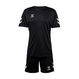 Hummel Trainingsanzug Herren Gr&ouml;&szlig;e M schwarz / wei&szlig;