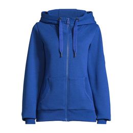 Salzhaut Zip-Up Hoodie 'S&ouml;&ouml;te' female Blue size XXS