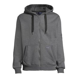 Salzhaut Zip-Up Hoodie 'BREKER' male Grey size S