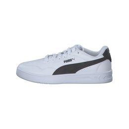 Puma Sneaker 'Court Lally' Jungen Gr&ouml;&szlig;e 38 schwarz / wei&szlig;