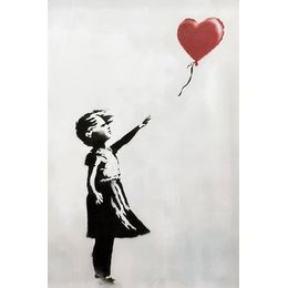 SONSTIGE Gem&auml;lde LOVE BALLOON GIRL