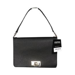Furla Handtasche klein Leder Damen Gr&ouml;&szlig;e One Size Second Hand schwarz