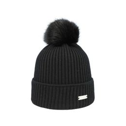EISGLUT Beanie 'Shellyl' female Black size One Size