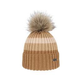 EISGLUT Beanie 'Haileyl' male Beige, Brown size One Size