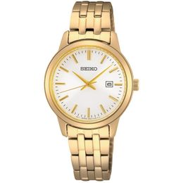 Seiko Analog Watch female Gold size One Size