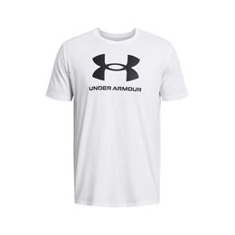 Under Armour Funktionsshirt Herren Gr&ouml;&szlig;e 5XL schwarz / wei&szlig;