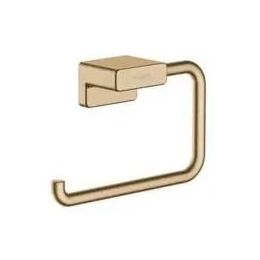 Hansgrohe Toilettenpapierhalter AddStoris Geb&uuml;rstete Bronze Metall 41771140