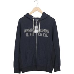 Abercrombie & Fitch Abercrombie & Fitch Kapuzenpullover Herren Gr&ouml;&szlig;e S Second Hand marine