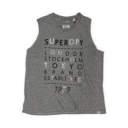 Superdry Top Damen Gr&ouml;&szlig;e XXL Second Hand grau