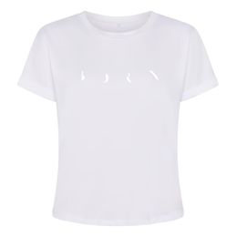 Born Living Yoga Funktionsshirt 'Azami' Damen Gr&ouml;&szlig;e S transparent / wei&szlig;