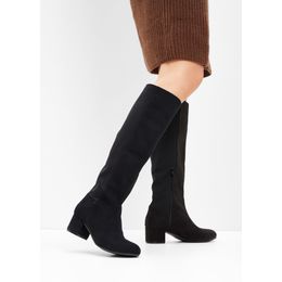 bonprix Stiefel, schwarz, Vegan