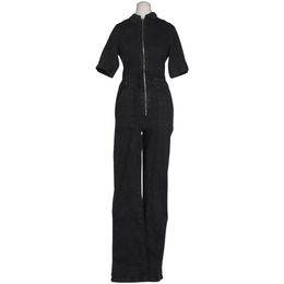 Mango Overall oder Jumpsuit Damen Gr&ouml;&szlig;e XS Second Hand schwarz