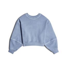 G-Star Raw G-star Sweatshirt 'Overdyed' female Blue size XXXS