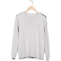 Tommy Jeans Pullover Herren Gr&ouml;&szlig;e L Second Hand grau