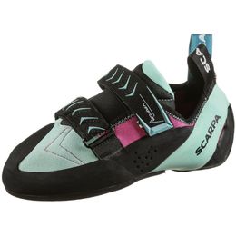 Scarpa Kletterschuhe 'Vapor V' Damen Gr&ouml;&szlig;e 41 hellgr&uuml;n / pink / schwarz