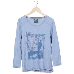 Cecil Langarmshirt Damen Gr&ouml;&szlig;e XL Second Hand hellblau