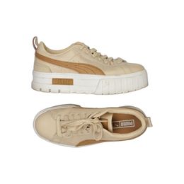 Puma Sneaker Damen Gr&ouml;&szlig;e 37.5 Second Hand beige