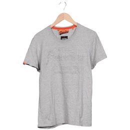 Superdry & Co T-Shirt Herren Gr&ouml;&szlig;e L Second Hand grau