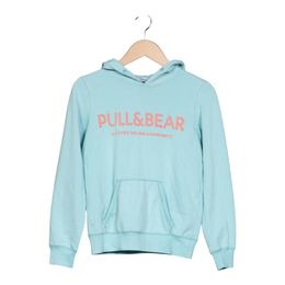 Pull&Bear Pull&Bear Kapuzenpullover Damen Gr&ouml;&szlig;e M Second Hand hellblau