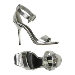 River Island Sandalen Damen Gr&ouml;&szlig;e 35.5 silber