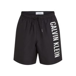 Calvin Klein Swimwear Badeshorts Jungen Gr&ouml;&szlig;e 164/176 schwarz / wei&szlig;
