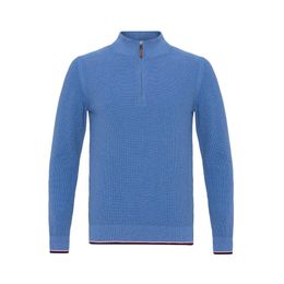 Jacey Quinn Pullover Herren Gr&ouml;&szlig;e L navy / hellblau / rot / wei&szlig;