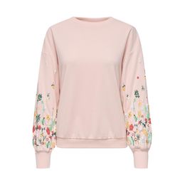 Only Tall Sweatshirt 'ONLBROOKE' Damen Gr&ouml;&szlig;e XL gelb / gr&uuml;n / rosa / rot
