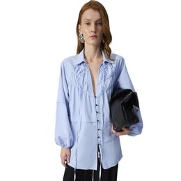 Touche Prive Blouse female Blue size M