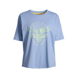 Salzhaut Shirt 'Paradise' female Blue size L