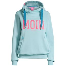 Salzhaut Sweatshirt 'S&uuml;nn - Moin' female Blue size M