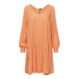 Pieces Kleid 'Alma' Damen Gr&ouml;&szlig;e 38 orange Winterkleid
