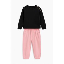 For You Moda Set girl Pink, Black size 164/176