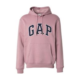 GAP Sweatshirt 'HERITAGE' Herren Gr&ouml;&szlig;e XS navy / flieder / wei&szlig;