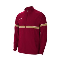 Nike Sportjacke 'Academy 21' Jungen Gr&ouml;&szlig;e 146 senf / burgunder / wei&szlig;