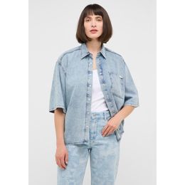 Mustang Bluse 'ELLA' Damen Gr&ouml;&szlig;e M grey denim