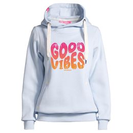 Salzhaut Sweater 'S&uuml;nn - Good Vibes' female Blue size XS