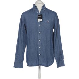 Gant Hemd Herren Gr&ouml;&szlig;e M Second Hand blau