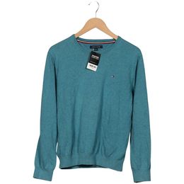 Tommy Hilfiger Pullover Herren Gr&ouml;&szlig;e L Second Hand t&uuml;rkis