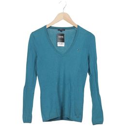 Tommy Hilfiger Pullover Damen Gr&ouml;&szlig;e S Second Hand t&uuml;rkis