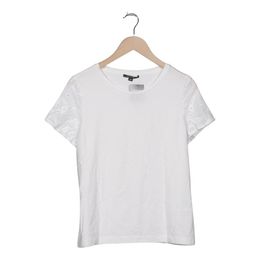 comma, COMMA T-Shirt Damen Gr&ouml;&szlig;e M Second Hand wei&szlig;