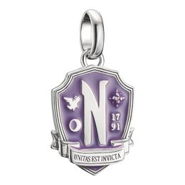 Thomas Sabo Anh&auml;nger 'Wednesday Nevermore Charm - Connect' Herren Gr&ouml;&szlig;e One Size lavendel / silber