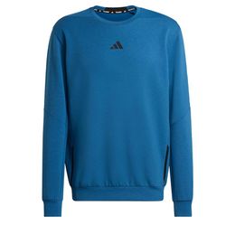 adidas Performance Athletic Sweatshirt 'Designed For Training' male Blue size XL