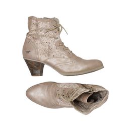 Mustang Stiefelette Damen Gr&ouml;&szlig;e 42 Second Hand beige