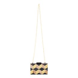 NAEMI Clutch Damen Gr&ouml;&szlig;e One Size gold / schwarz