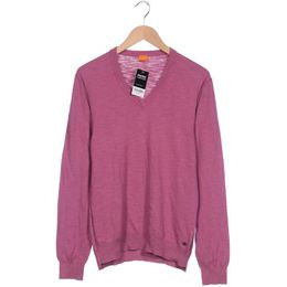 BOSS Orange Pullover Herren Gr&ouml;&szlig;e M Second Hand pink