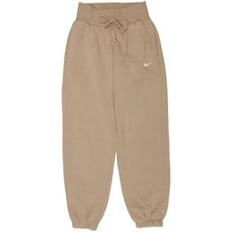 Nike Stoffhose Damen Gr&ouml;&szlig;e XS Second Hand beige