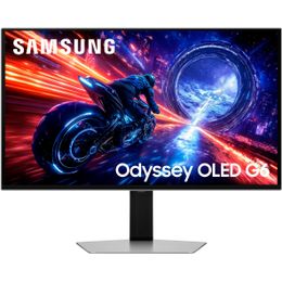 Samsung Gaming-Monitor "S27FG602SU", Energieeffizienz: G (A-G), silber, B:61,17cm H:35,38cm T:4,92cm, Monitore