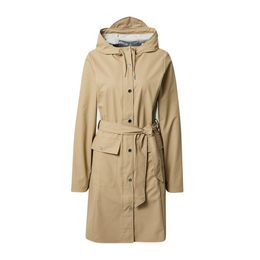 RAINS Between-Seasons Coat female Beige size S